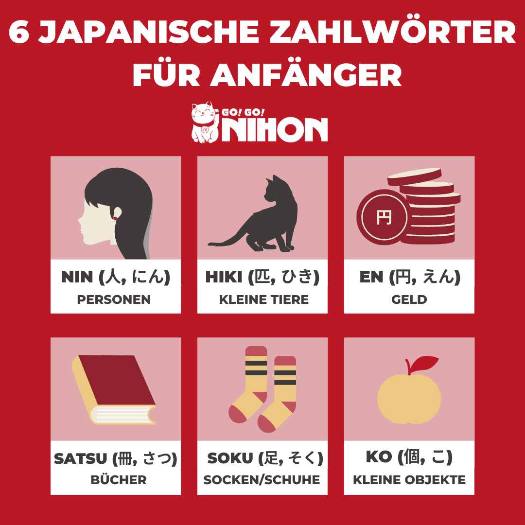 Die wichtigsten Japanischen Zähler im Überblick - Go! Go! Nihon