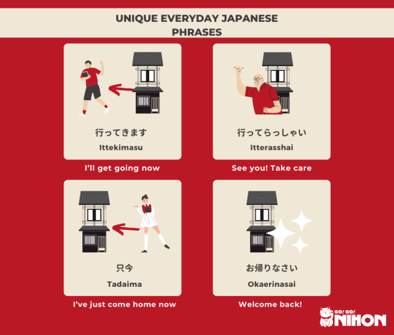 Everyday Japanese phrases. We’ll help you learn a few basics